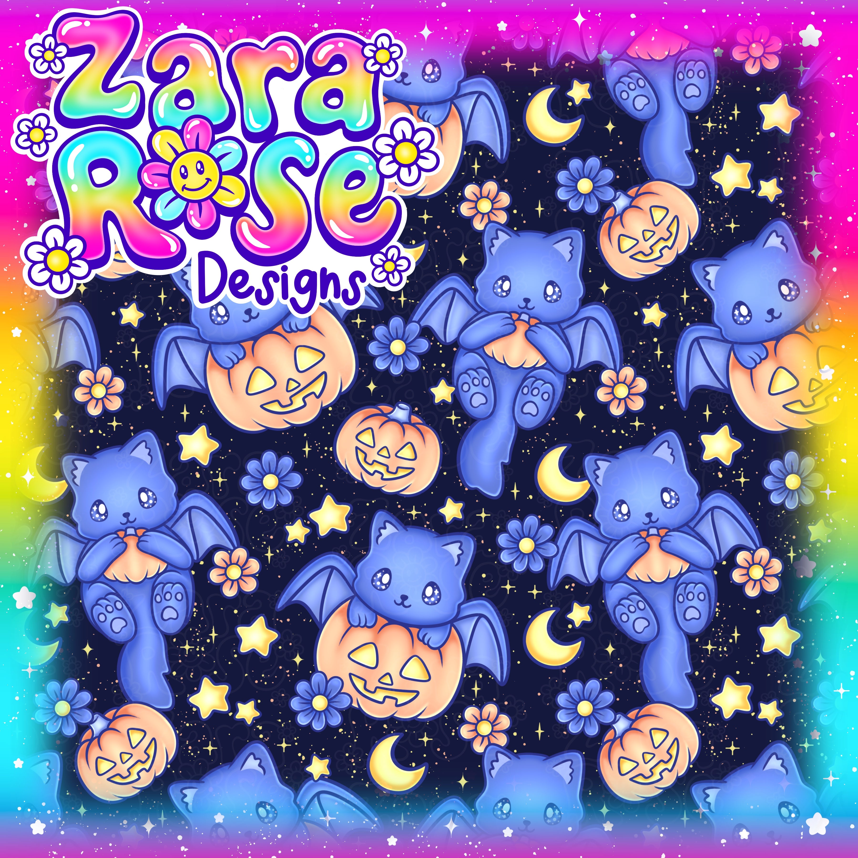 Bat Kitty – ZaraRoseDesigns