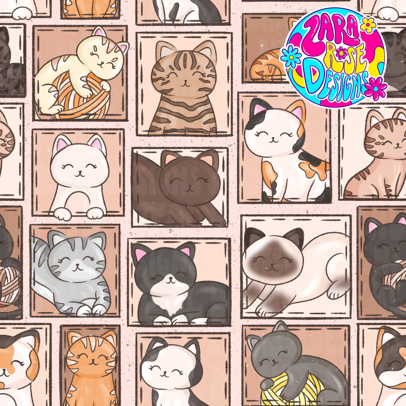 Kitty Patches – ZaraRoseDesigns