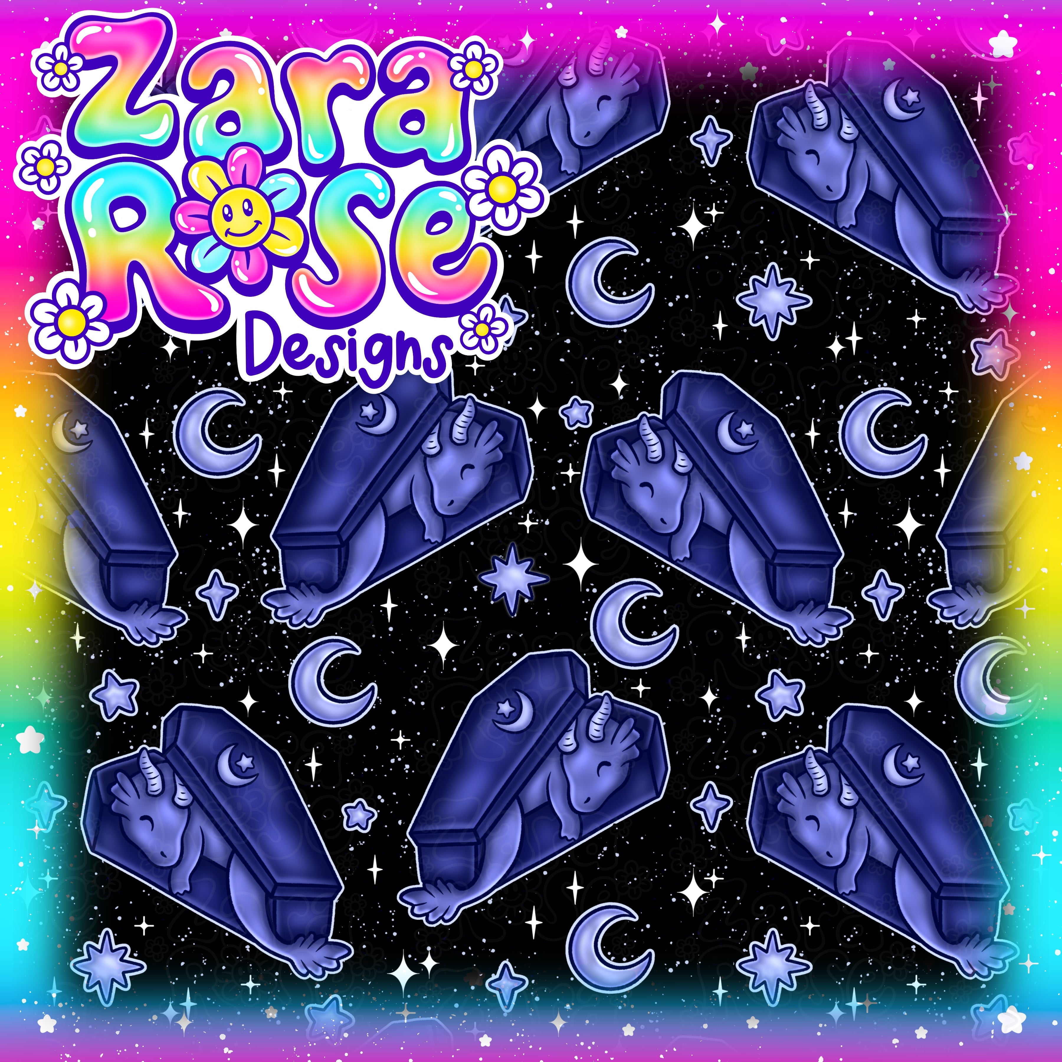 Coffin Dragon – ZaraRoseDesigns