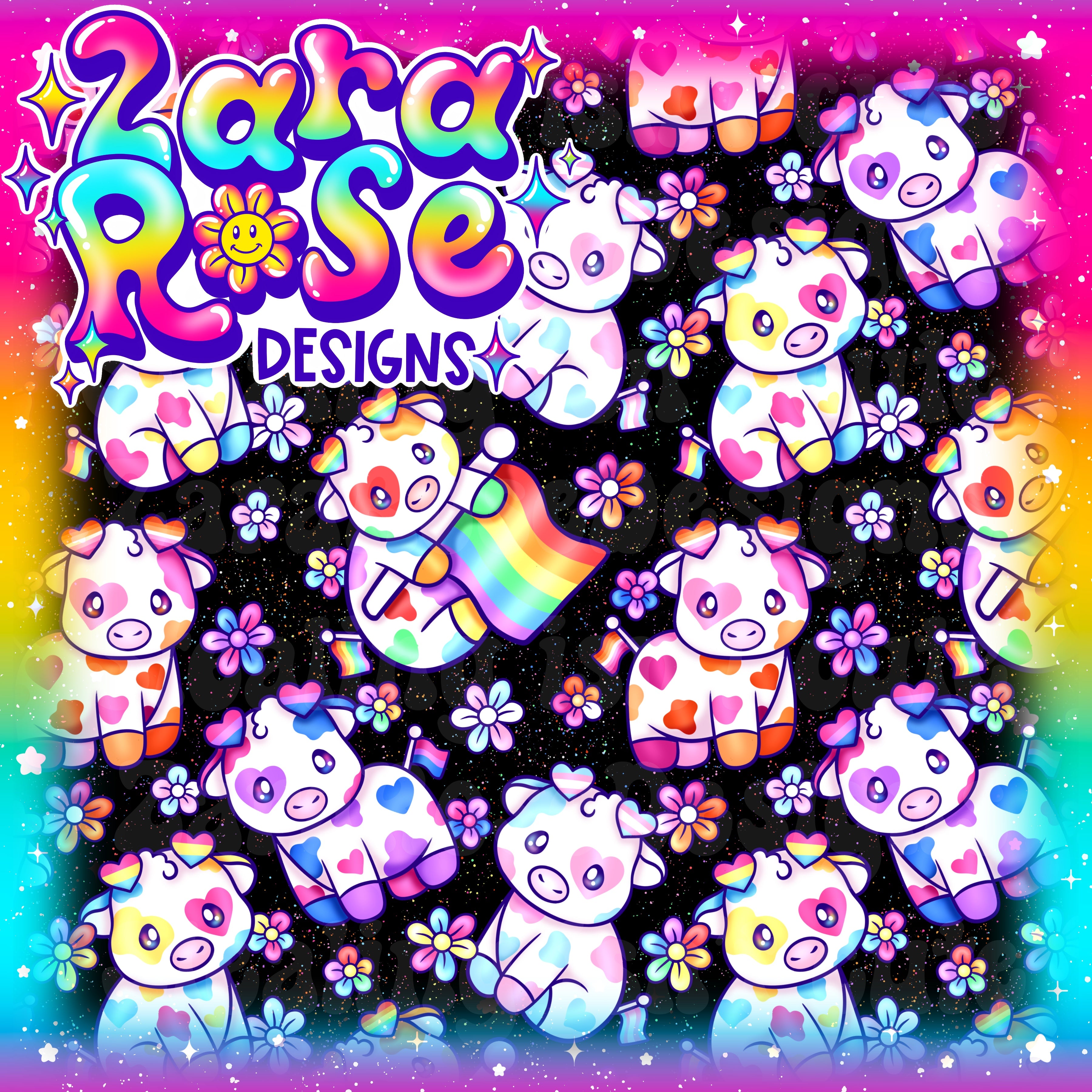 Pride Cows – ZaraRoseDesigns
