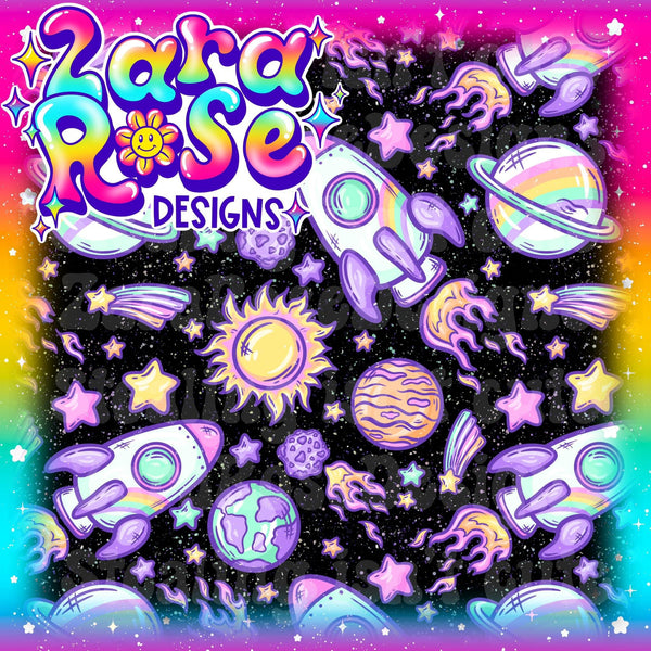 Pastel Space – ZaraRoseDesigns