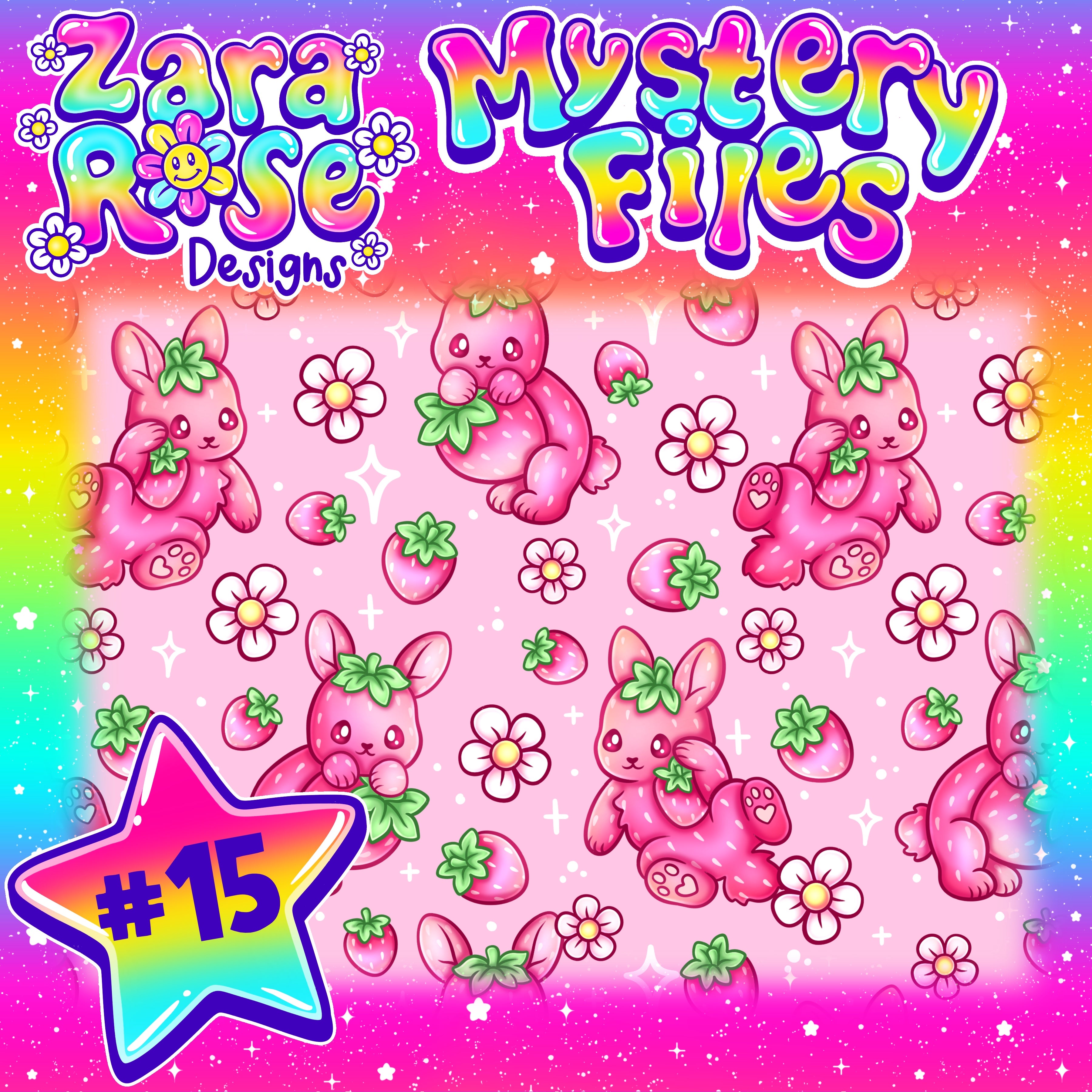 Strawbunny – ZaraRoseDesigns